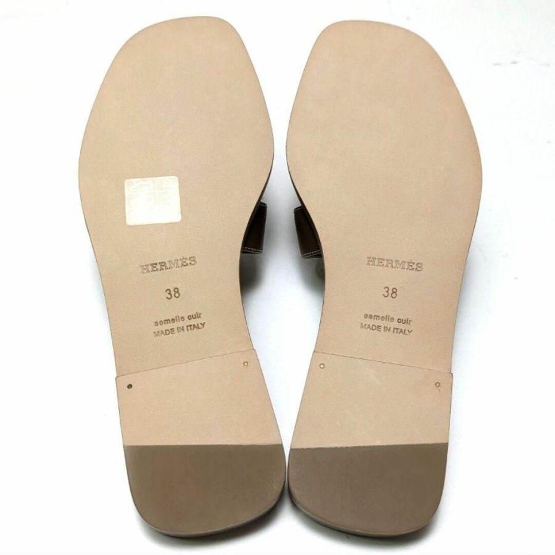 HERMES - 未使用さん♥エルメスHERMES オラン ゴールド 38の通販 HERMES - 未使用さん♥エルメスHERMES オラン ゴールド 38の通販