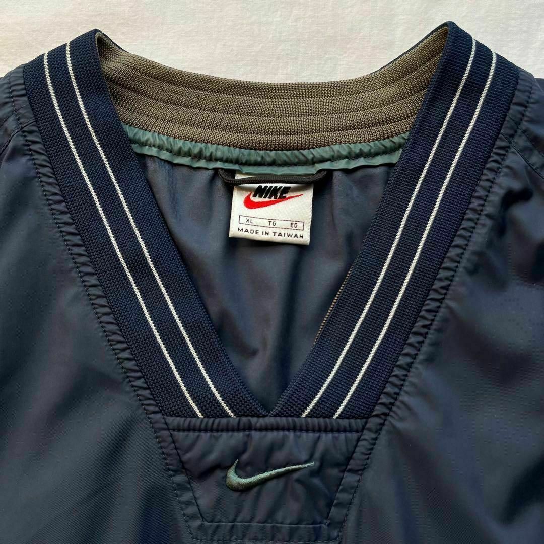 ナイキ ナイロンプルオーバージャケット ワンポイントロゴ XL ナイキ ナイロンプルオーバージャケット ワンポイントロゴ XL