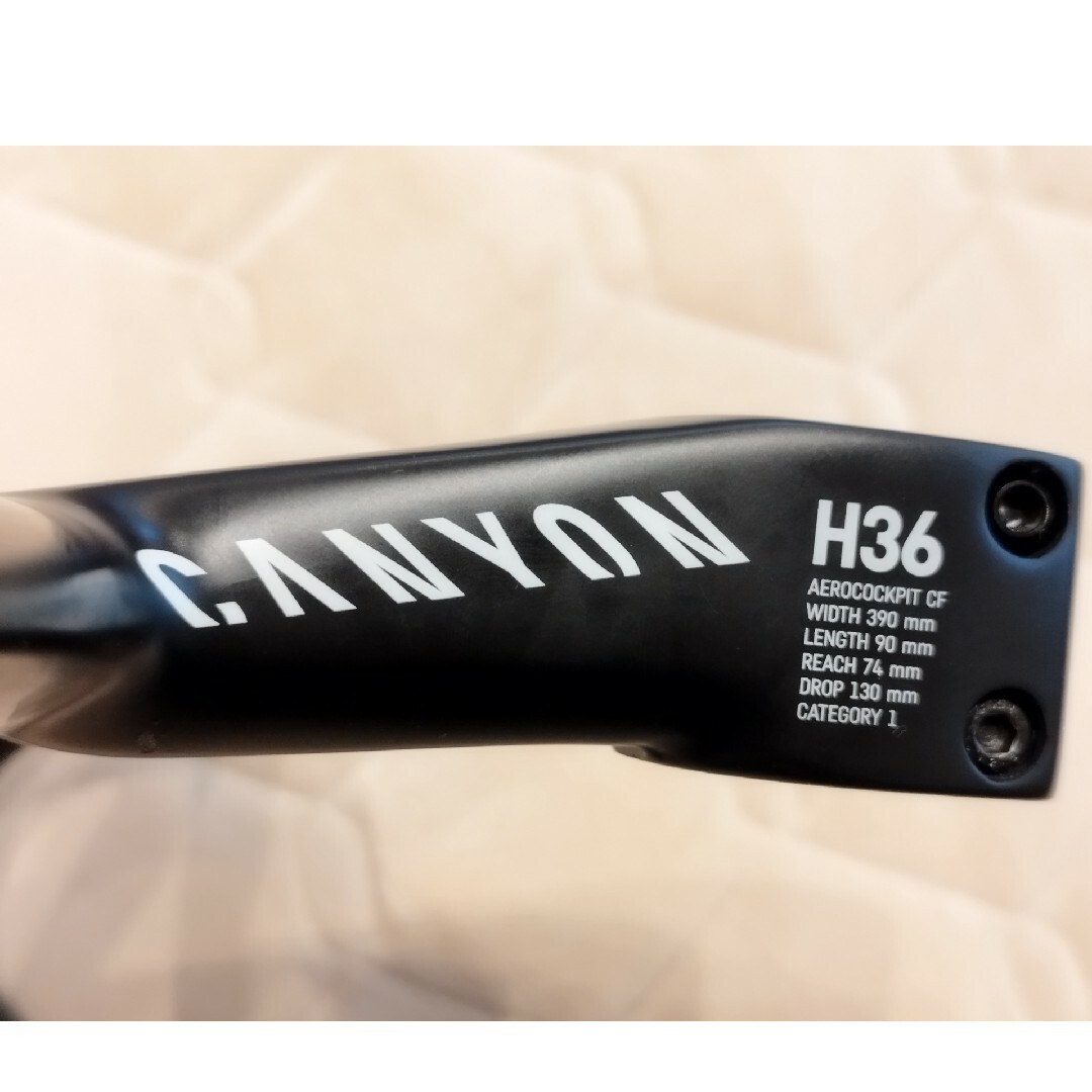CANYON 一体型カーボンエアロハンドル H36 パーツ CANYON 一体型カーボンエアロハンドル H36 パーツ