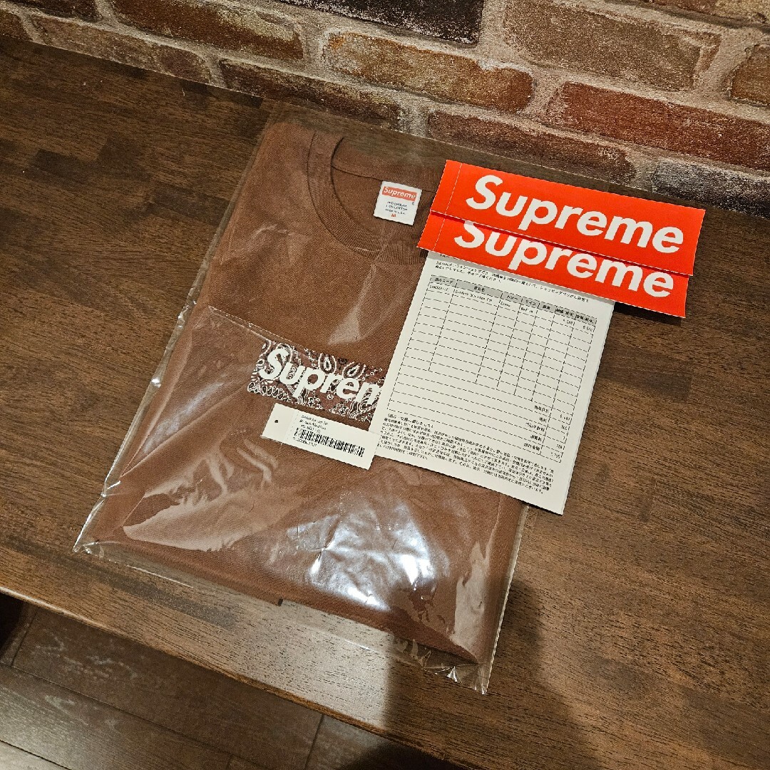 Supreme☆Bandana Box Logo TeeボックスロゴTシャツM Supreme☆Bandana Box Logo TeeボックスロゴTシャツM