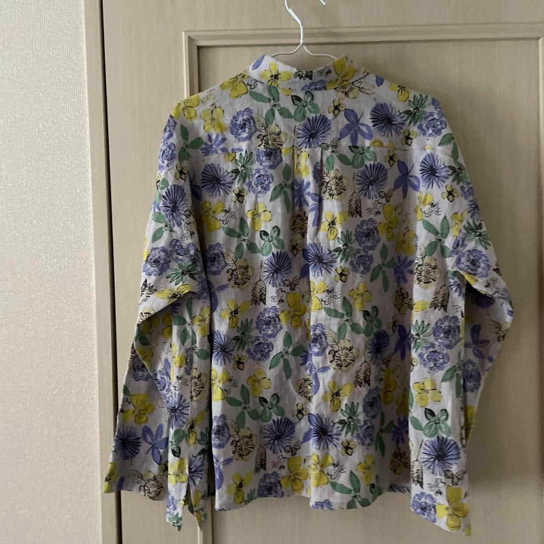 A コットンハウスアヤ cottonhouse aya 花柄 フラワー ブラウス A コットンハウスアヤ cottonhouse aya 花柄 フラワー ブラウス