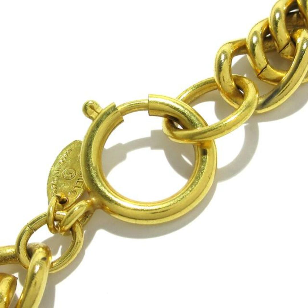 CHANEL(シャネル) ネックレス美品 - 金属素材 ゴールド ひし形 CHANEL(シャネル) ネックレス美品 - 金属素材 ゴールド ひし形