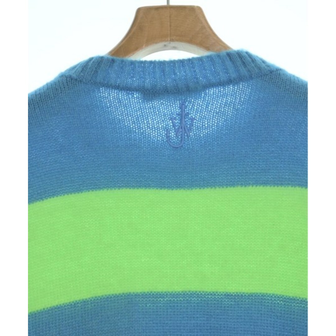 J.W.ANDERSON - JW Anderson ニット・セーター M 青x蛍光 J.W.ANDERSON - JW Anderson ニット・セーター M 青x蛍光