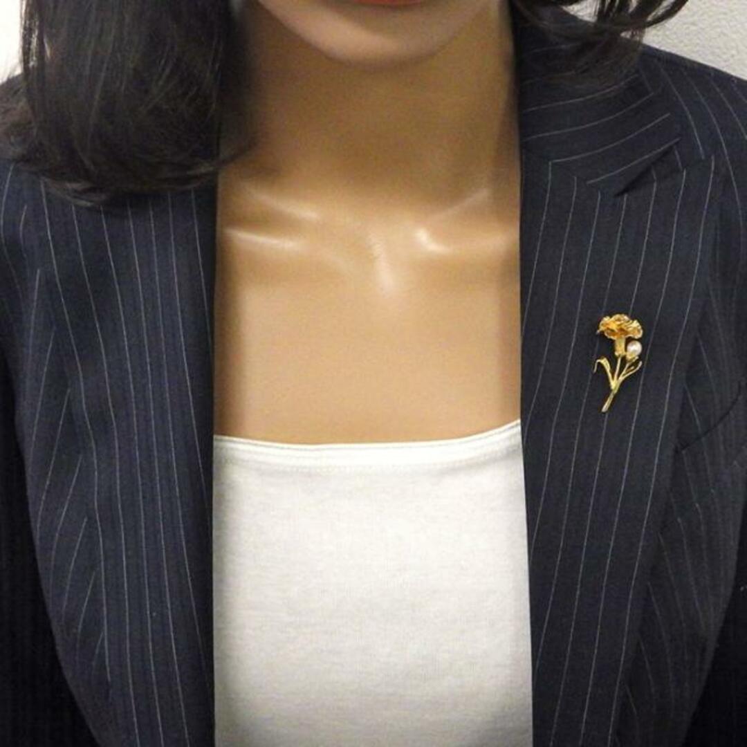 MIKIMOTO - ミキモト MIKIMOTO ピンブローチ カーネーション MIKIMOTO - ミキモト MIKIMOTO ピンブローチ カーネーション