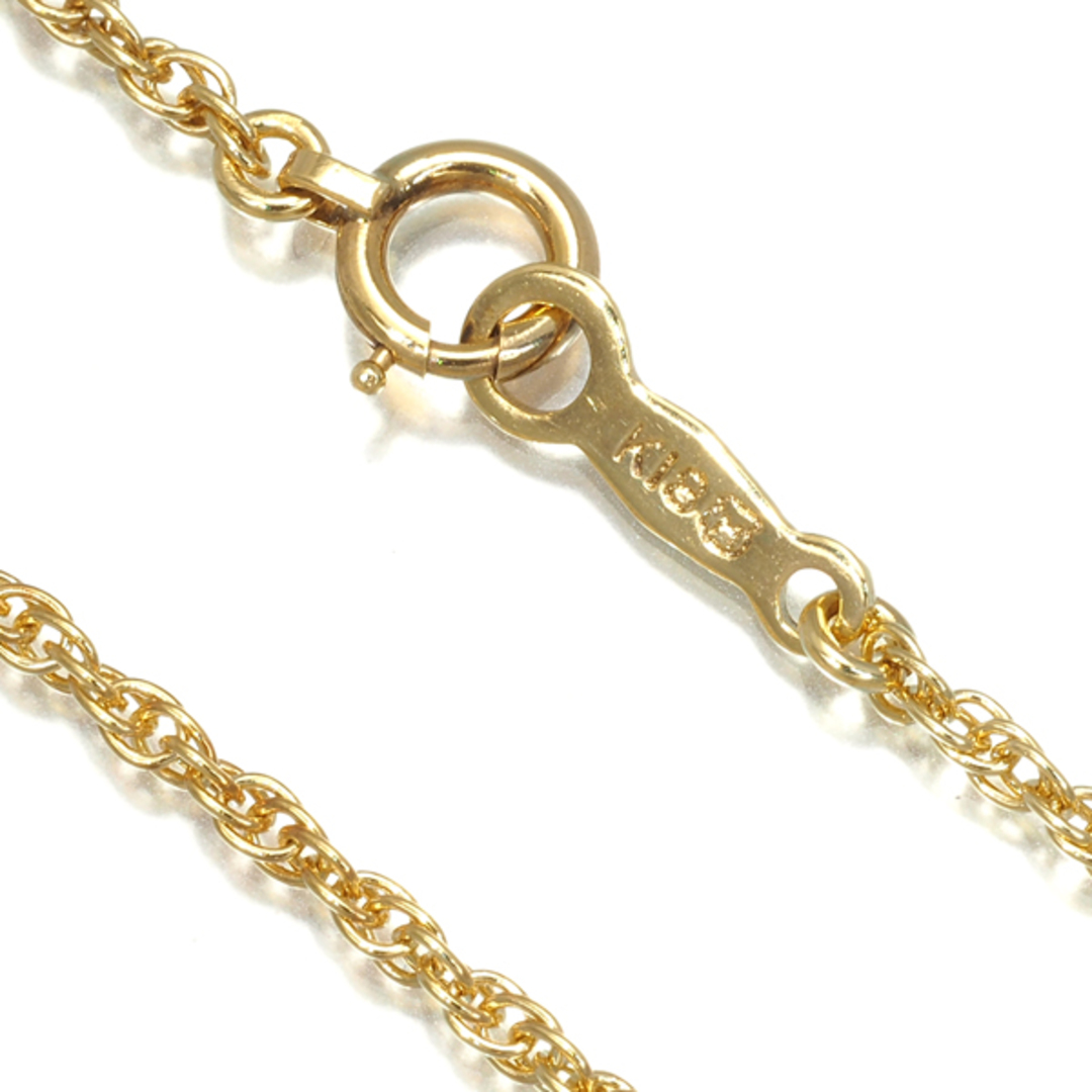MIKIMOTO - ミキモト チェーンネックレス ツイスト 50cm K18YG MIKIMOTO - ミキモト チェーンネックレス ツイスト 50cm K18YG