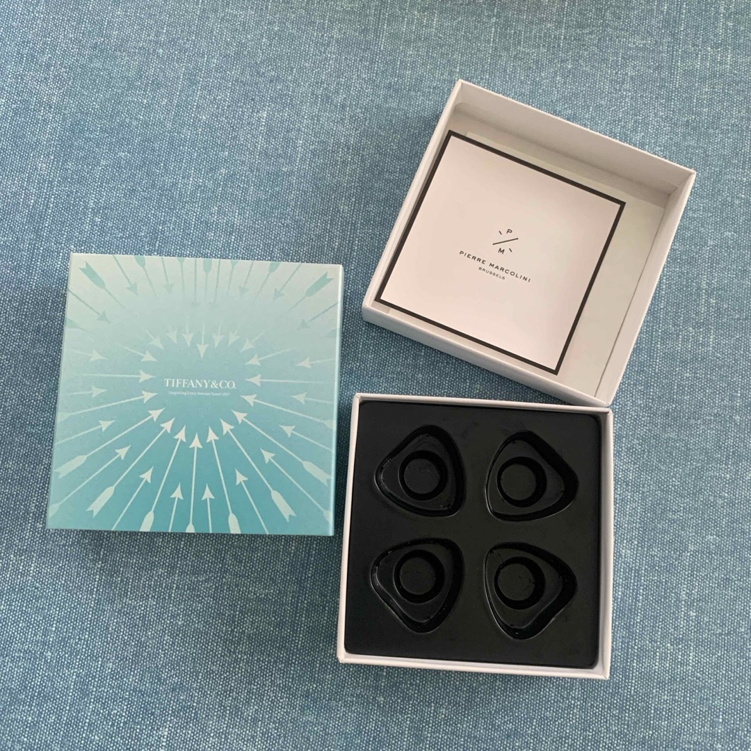 Tiffany & Co. - 値下げ❤️Tiffanyノベルティチョコ空箱 Tiffany & Co. - 値下げ❤️Tiffanyノベルティチョコ空箱