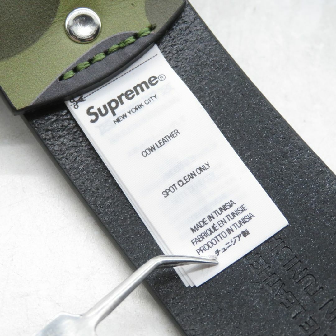 Supreme - Supreme 24ss Repeat Leather Belt Woodlandの通販 by Supreme - Supreme 24ss Repeat Leather Belt Woodlandの通販 by