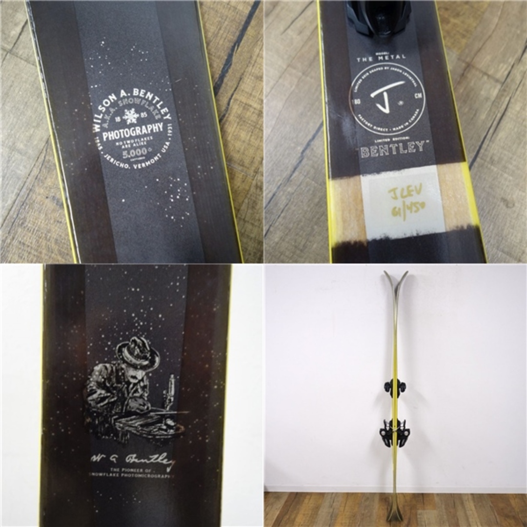 ジェイ スキー J skis THE METAL BENTLEY Wilson Bentley コラボ ジェイ スキー J skis THE METAL BENTLEY Wilson Bentley コラボ