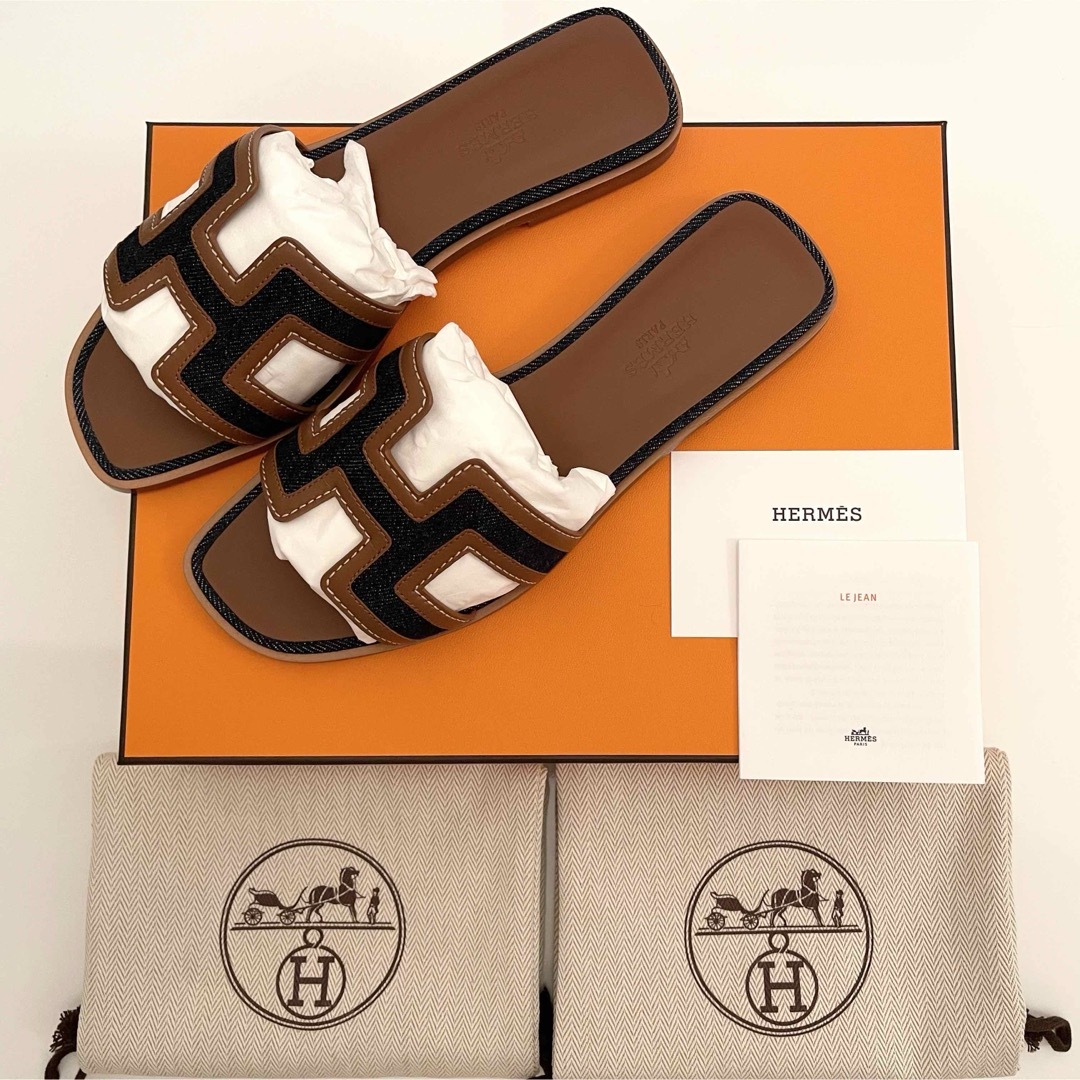 HERMES - 新品未使用❣️エルメス キャンパス デニム オラン HERMES - 新品未使用❣️エルメス キャンパス デニム オラン