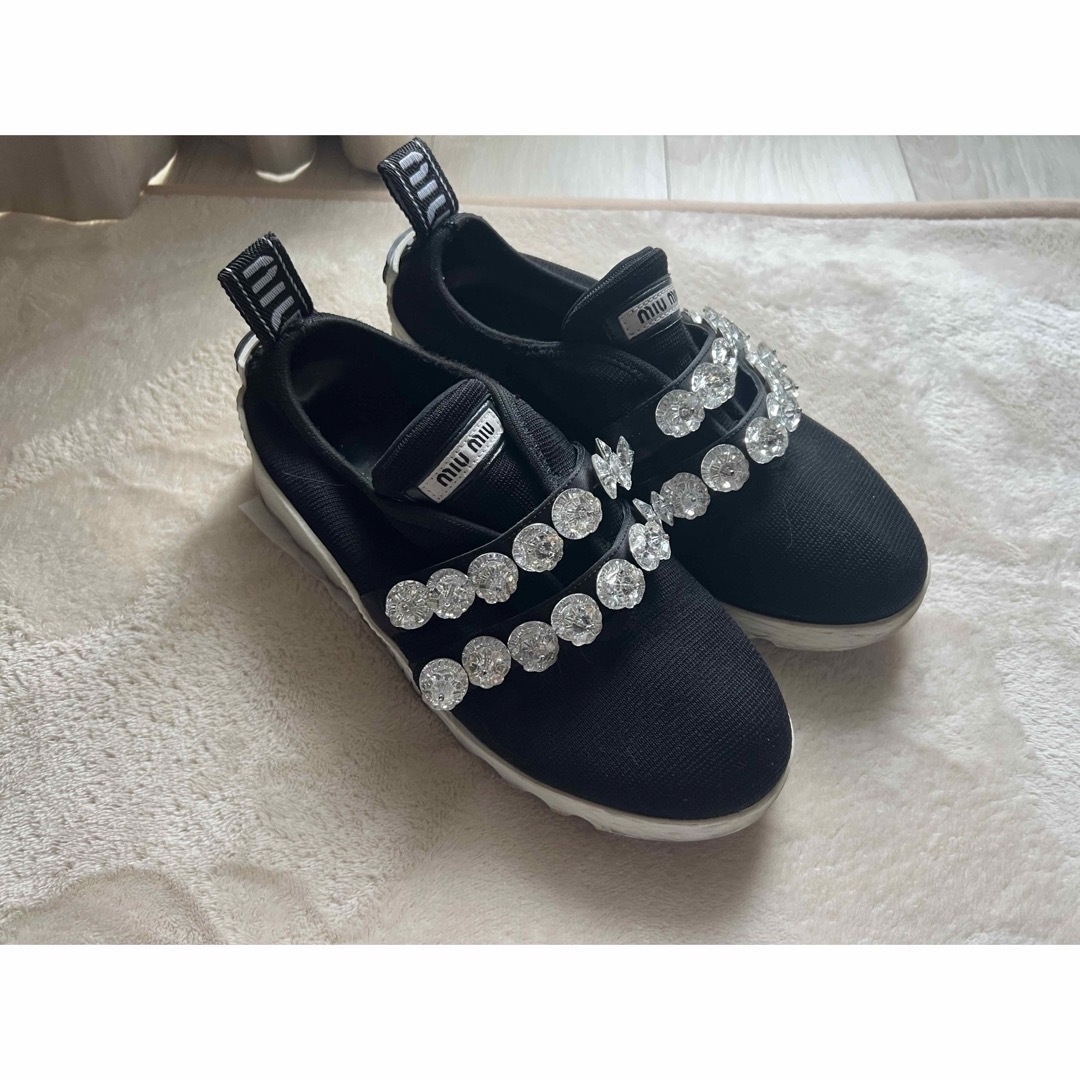 miumiu⭐︎ビジュースニーカー 真似る miumiu⭐︎ビジュースニーカー 真似る