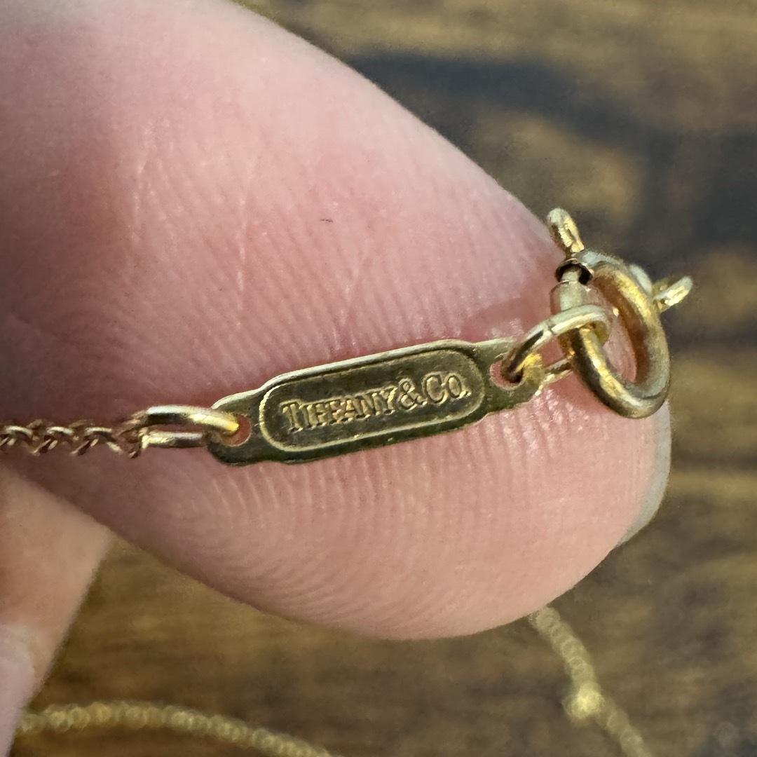 Tiffany & Co. - TIFFANY&CO ティファニー 750 パール 2Pダイヤ Tiffany & Co. - TIFFANY&CO ティファニー 750 パール 2Pダイヤ