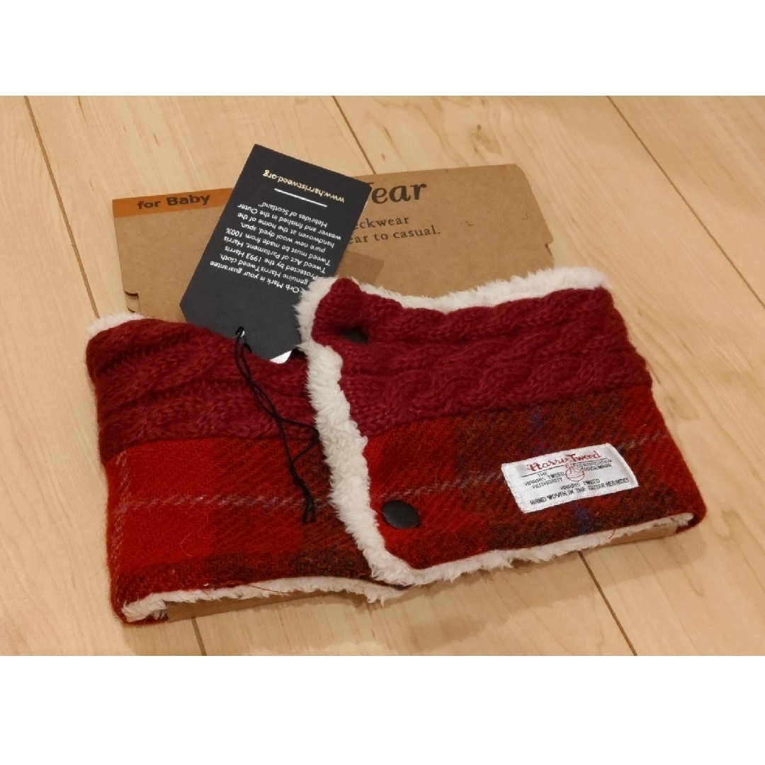 Harris Tweed - Harris Tweed ネックウォーマー マフラーの通販 Harris Tweed - Harris Tweed ネックウォーマー マフラーの通販