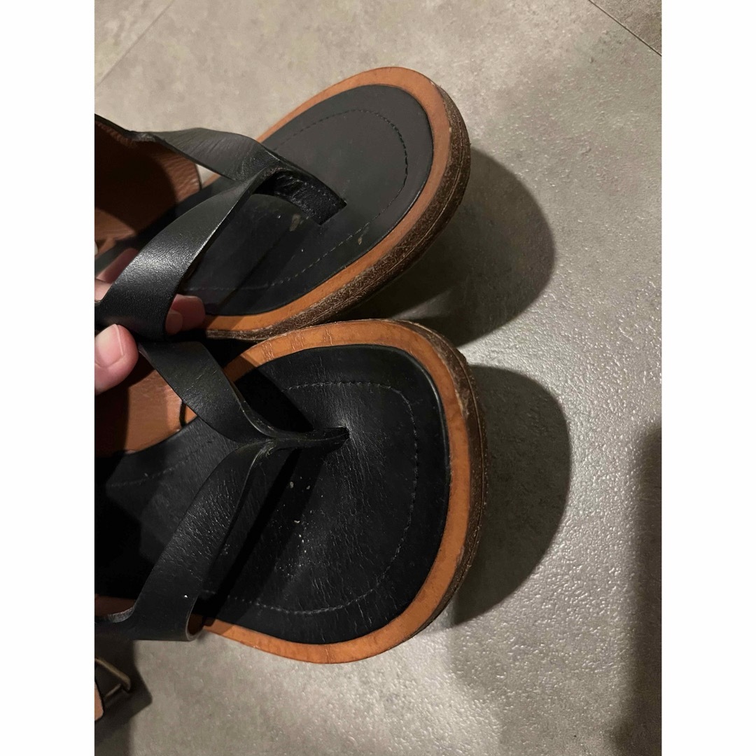 CELINE(セリーヌ) サンダル 黒 36 CELINE(セリーヌ) サンダル 黒 36