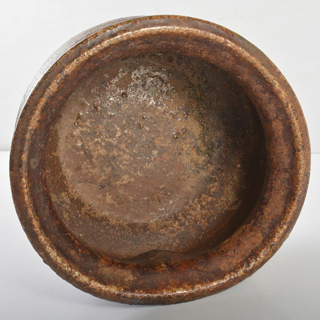 茶道具 伊賀焼 古伊賀 建水 時代箱 M R7012 茶道具 伊賀焼 古伊賀 建水 時代箱 M R7012