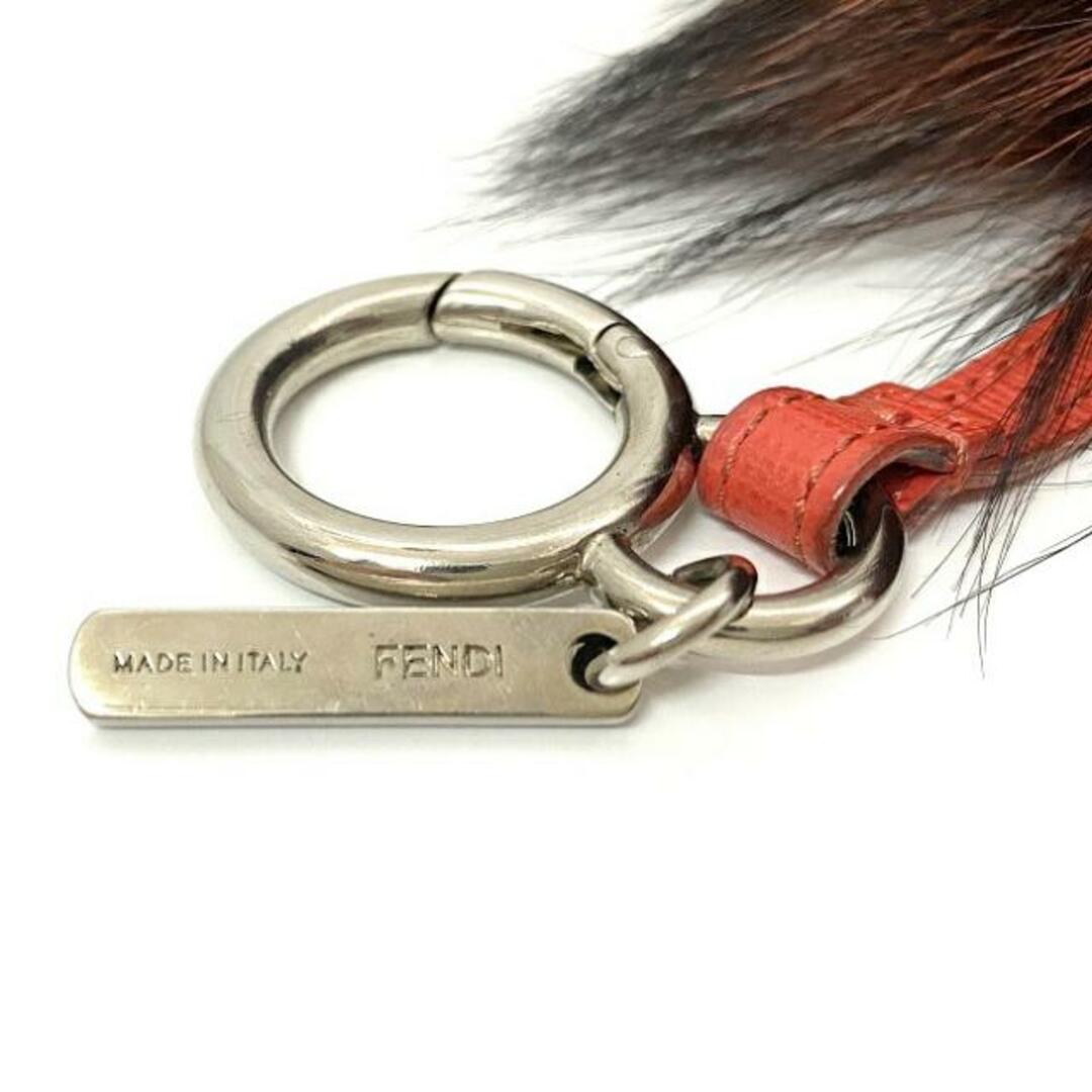 FENDI - フェンディ キーホルダー バッグバグズ ボルドー レッド FENDI - フェンディ キーホルダー バッグバグズ ボルドー レッド