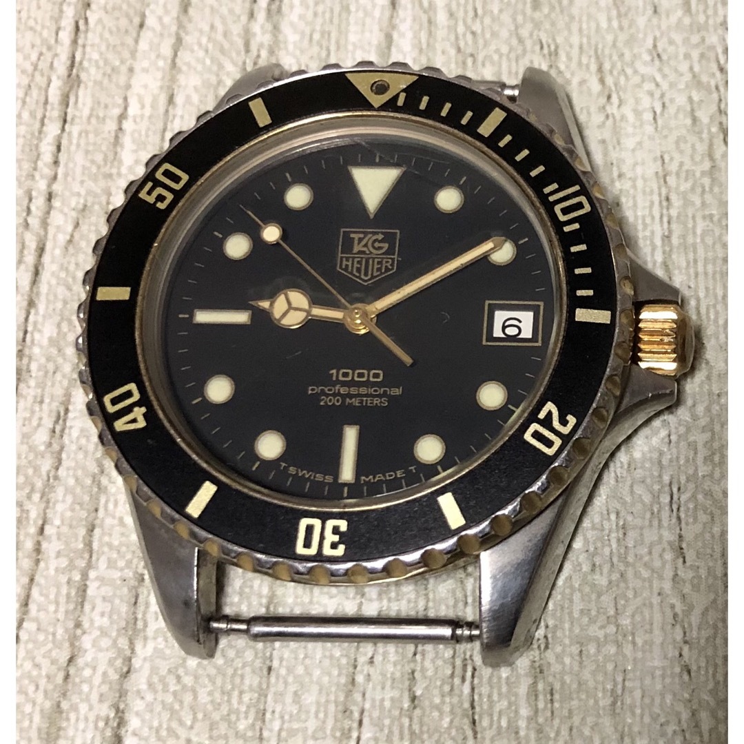 タグホイヤー プロフェッショナル 1000 ジャンク タグホイヤー プロフェッショナル 1000 ジャンク