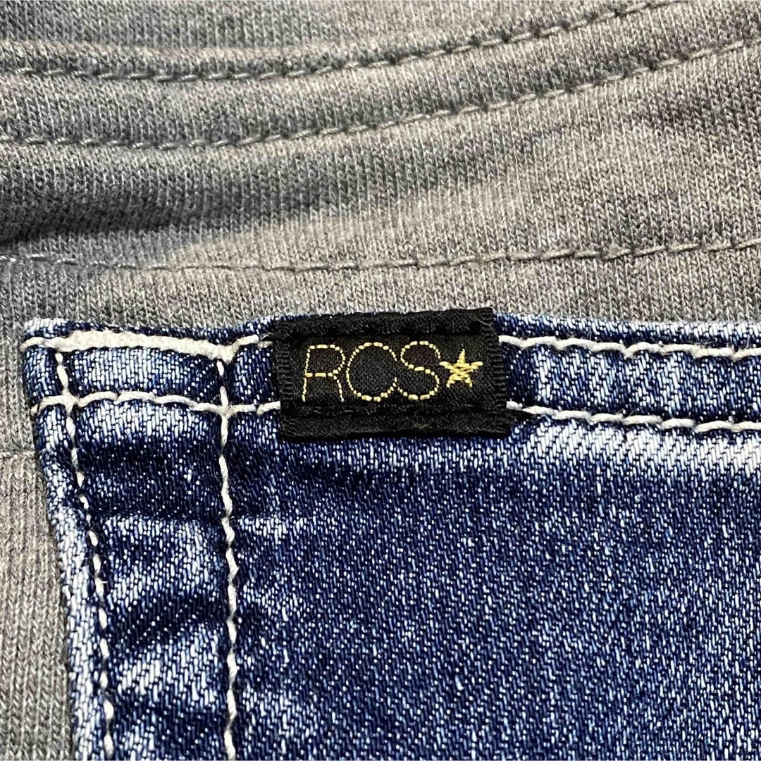 RODEO CROWNS - ロデオクラウンズ コンビデニム スウェット RODEO CROWNS - ロデオクラウンズ コンビデニム スウェット