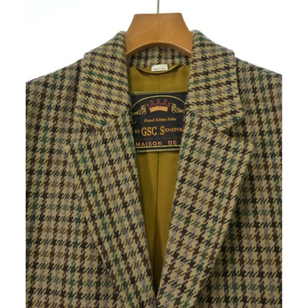 GUCCI - GUCCI グッチ チェスターコート 46(M位) 茶系x緑等 GUCCI - GUCCI グッチ チェスターコート 46(M位) 茶系x緑等
