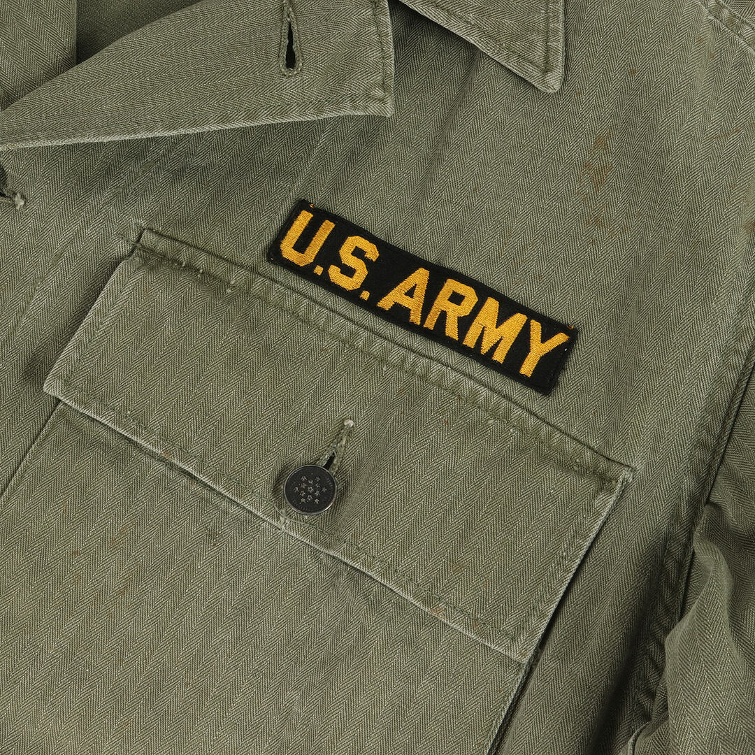 40s U.S.ARMY M-43 HBT 13スターボタン ヘリンボーン ジャケット 40s U.S.ARMY M-43 HBT 13スターボタン ヘリンボーン ジャケット