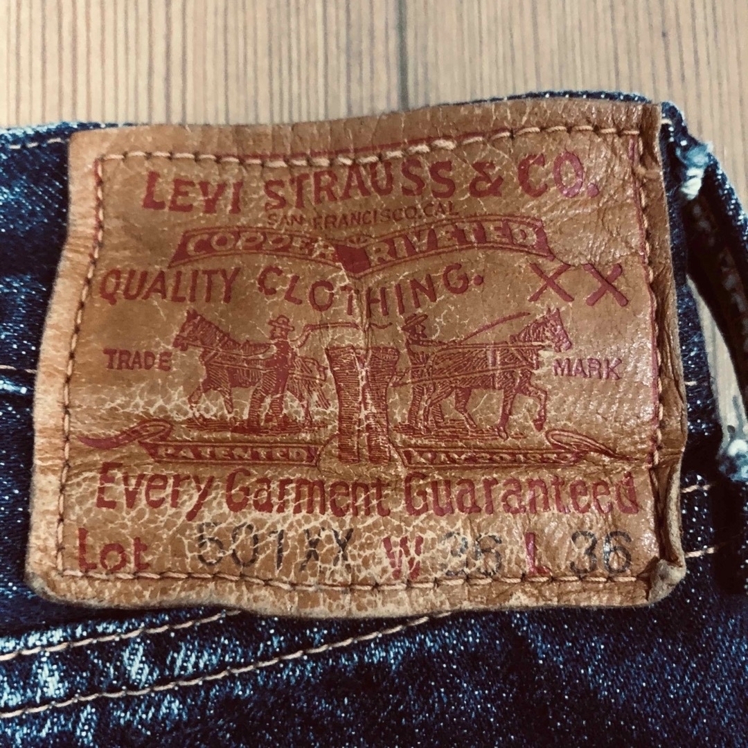 LCV Levi's リーバイス501XX ヴィンテージ ボタンフライ赤耳W36 LCV Levi's リーバイス501XX ヴィンテージ ボタンフライ赤耳W36