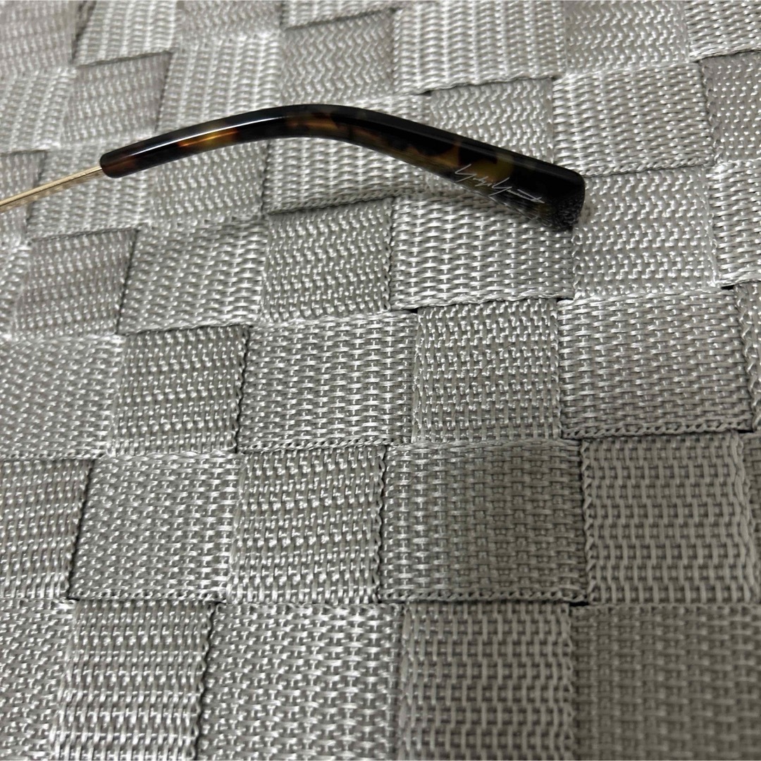 Yohji Yamamoto - ヨウジヤマモト 丸四角渕 黒金豹フレーム Yohji Yamamoto - ヨウジヤマモト 丸四角渕 黒金豹フレーム