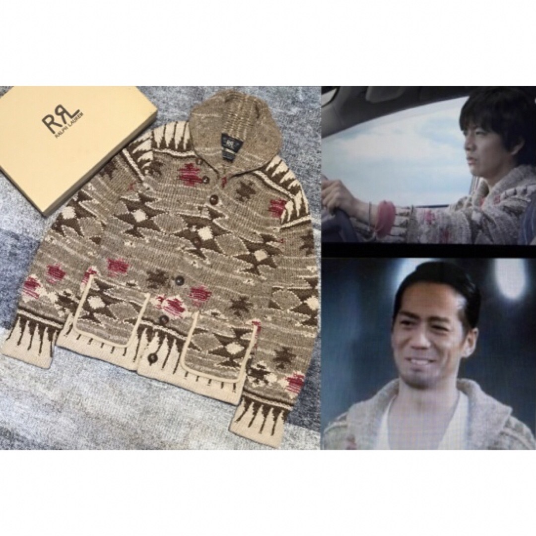 ラルフローレン ネイティブ カーディガン RRL 低く ベッカム ラルフローレン ネイティブ カーディガン RRL 低く ベッカム