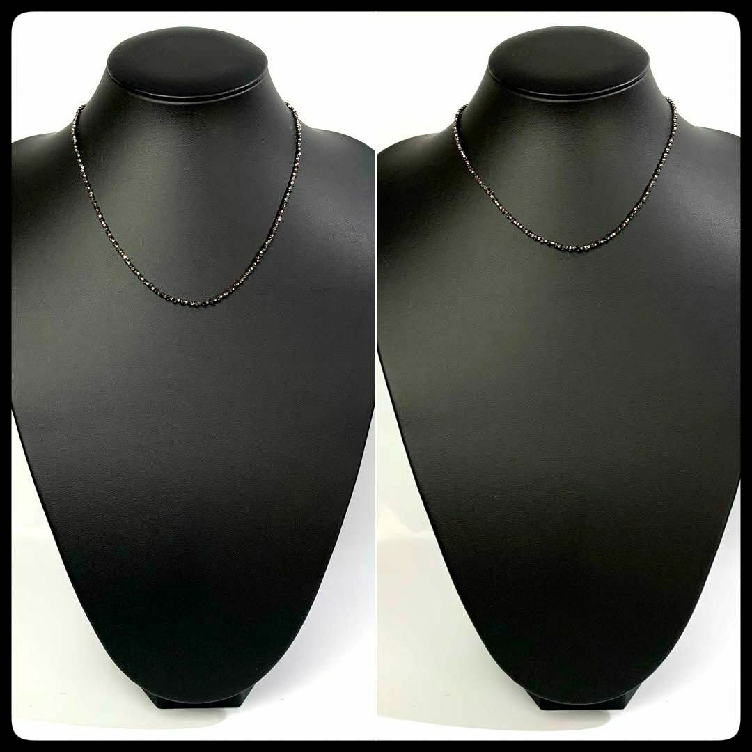 天然ブラックダイヤモンド K18 YG ネックレス10.00ct 【鑑別書付 天然ブラックダイヤモンド K18 YG ネックレス10.00ct 【鑑別書付