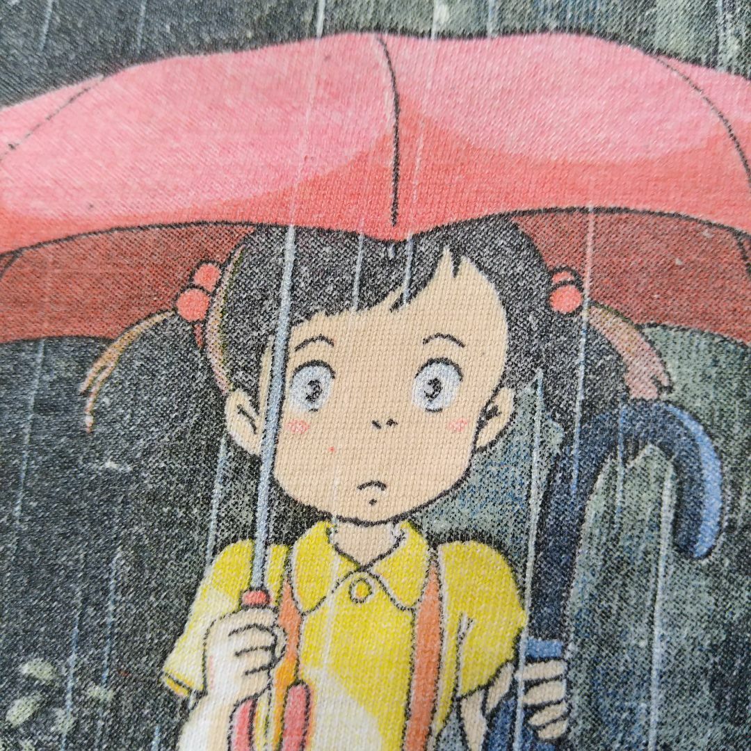 ジブリ - 古着 となりのトトロ Tシャツ 2XL 白 ジブリ 映画 ジブリ - 古着 となりのトトロ Tシャツ 2XL 白 ジブリ 映画