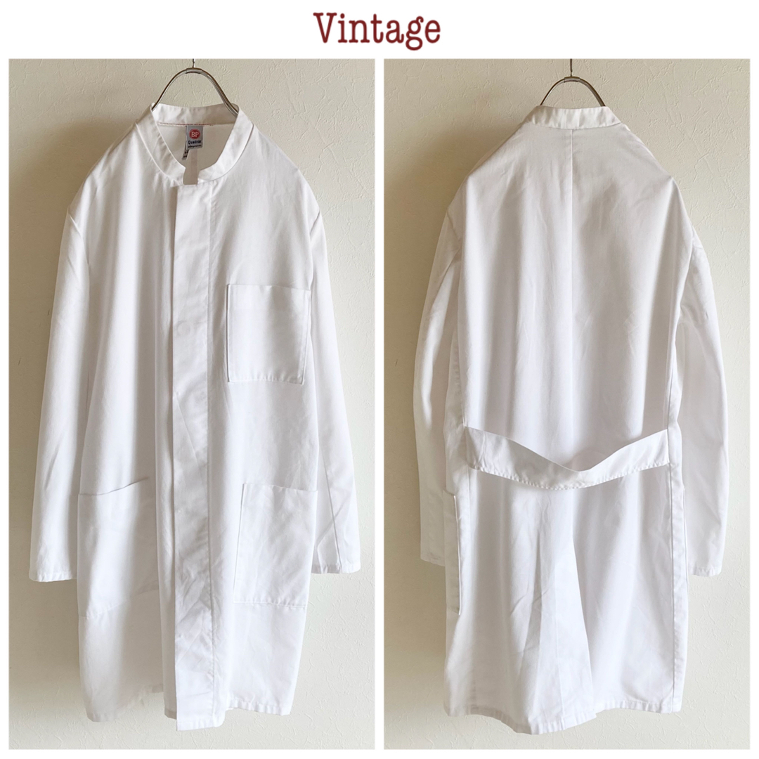 VINTAGE - ユーロ ビンテージ ショップコート ワークコート 44 VINTAGE - ユーロ ビンテージ ショップコート ワークコート 44