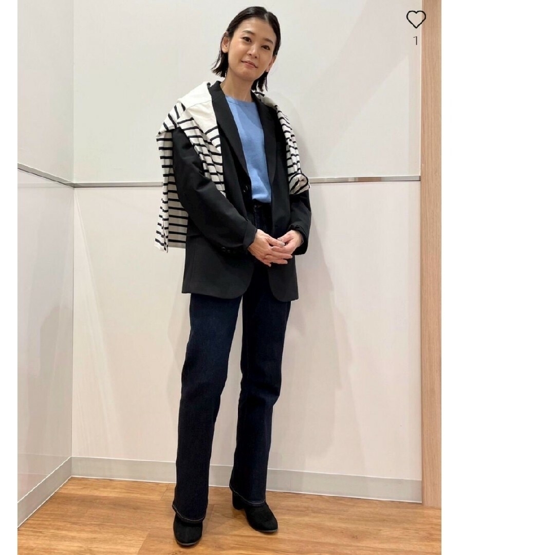 UNIQLO - UNIQLOウォッシャブルコットンクルーネックセーター UNIQLO - UNIQLOウォッシャブルコットンクルーネックセーター