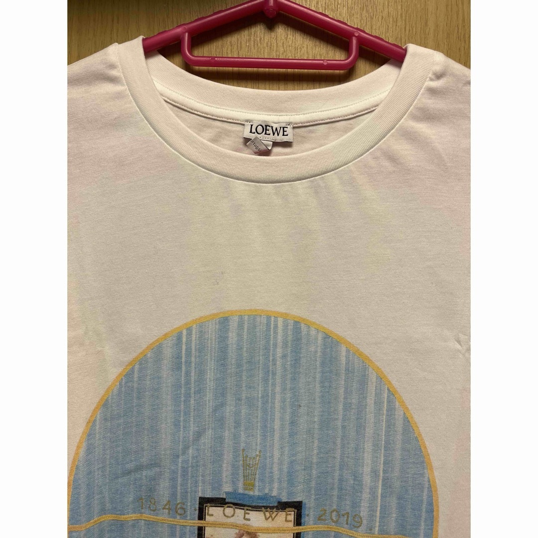正規 19SS LOEWE ロエベ 絵画 Tシャツ 正規 19SS LOEWE ロエベ 絵画 Tシャツ