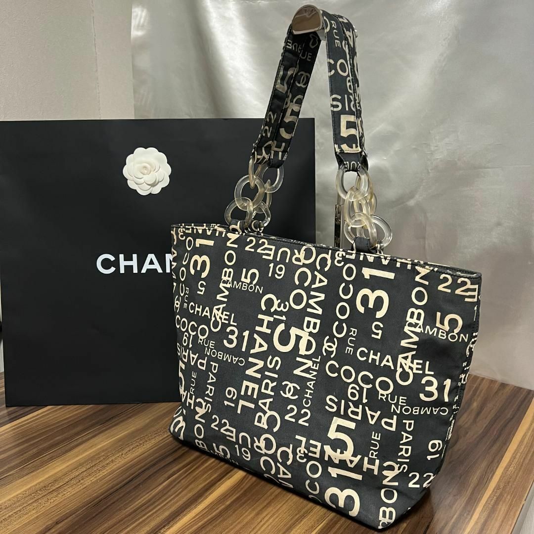 ⭐️美品⭐️CHANEL トートバッグ バイシーライン キャンバス ⭐️美品⭐️CHANEL トートバッグ バイシーライン キャンバス