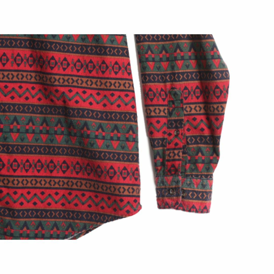 WOOLRICH - 90s USA製 ウールリッチ ネイティブ 総柄 ボタン WOOLRICH - 90s USA製 ウールリッチ ネイティブ 総柄 ボタン