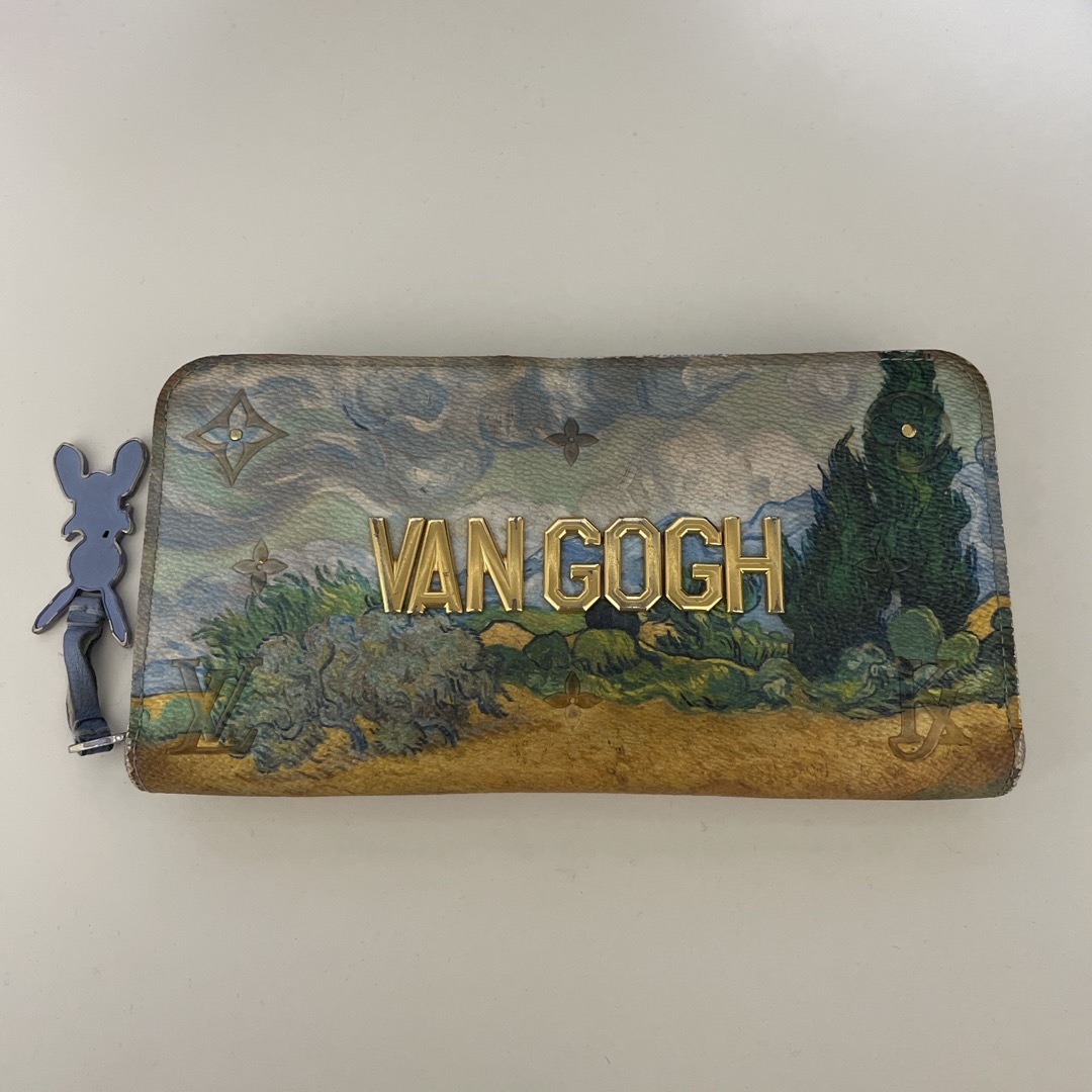 レア】LOUIS VUITTON ルイ・ヴィトン ゴッホ コラボ 長財布 箱付 レア】LOUIS VUITTON ルイ・ヴィトン ゴッホ コラボ 長財布 箱付