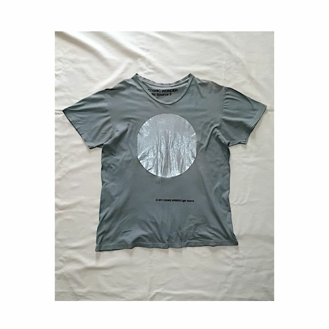 COSMIC WONDER - VINTAGE! COSMIC WONDER LS2 箔プリンTシャツ COSMIC WONDER - VINTAGE! COSMIC WONDER LS2 箔プリンTシャツ