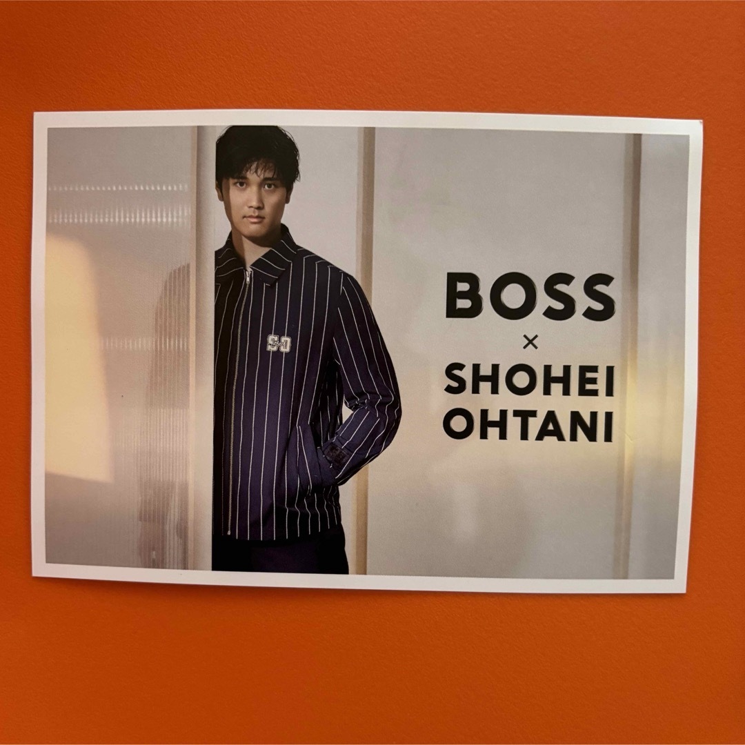 BOSS × SHOHEI OHTANI ポストカード 大谷翔平 × BOSS(BOSS X BOSS × SHOHEI OHTANI ポストカード 大谷翔平 × BOSS(BOSS X