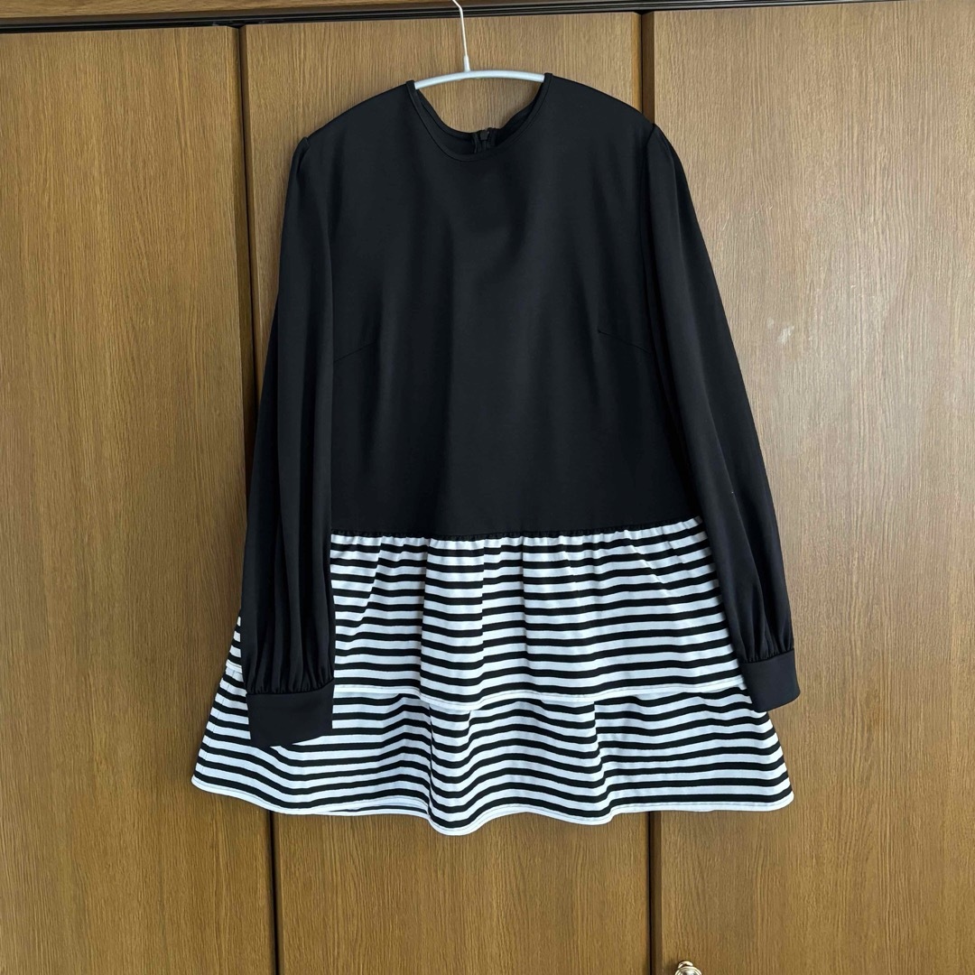 borders at balcony ボーダーズアットバルコニートップス黒38 borders at balcony ボーダーズアットバルコニートップス黒38