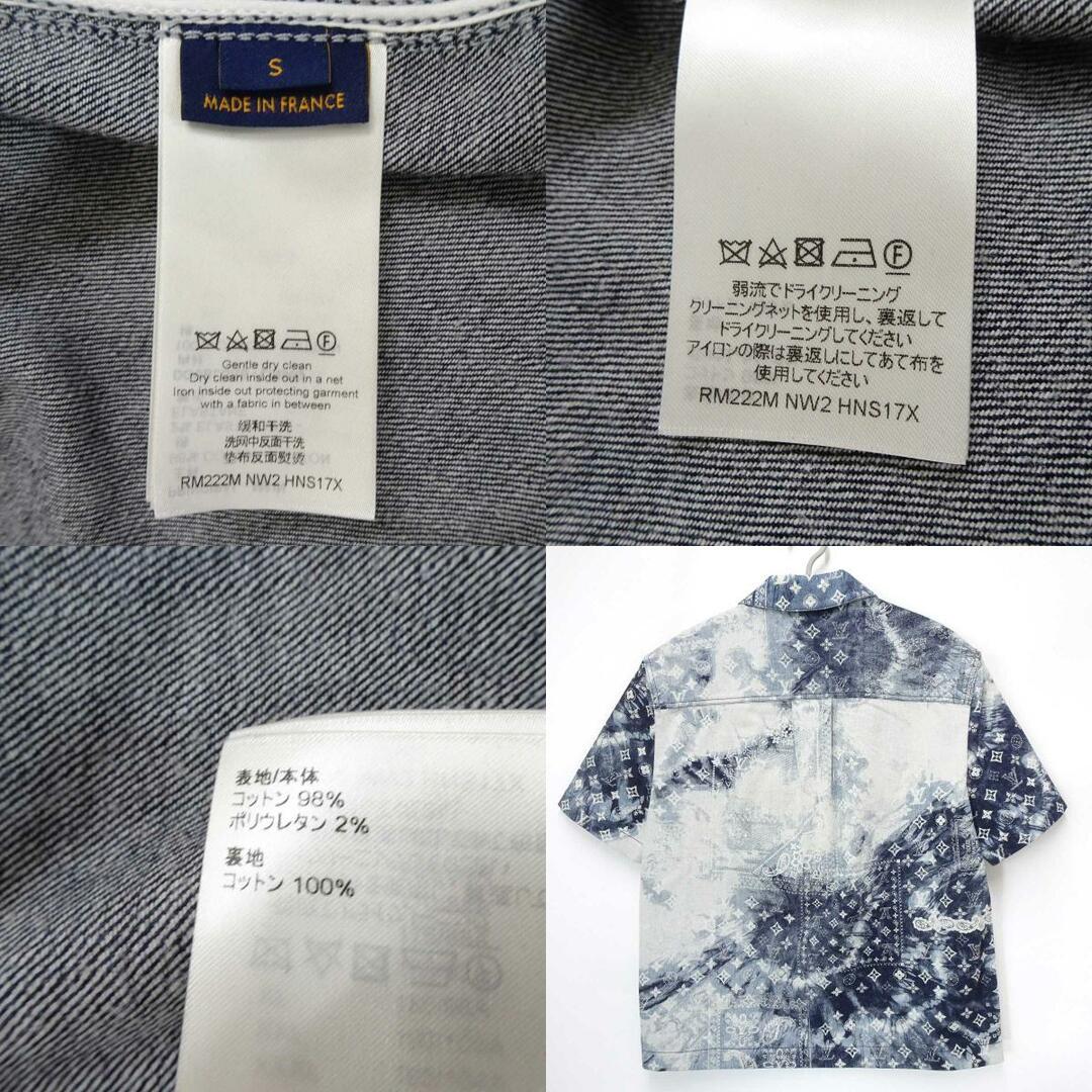 LOUIS VUITTON - ルイ・ヴィトン 半袖シャツ RM222M NW2 HNS17X LOUIS VUITTON - ルイ・ヴィトン 半袖シャツ RM222M NW2 HNS17X