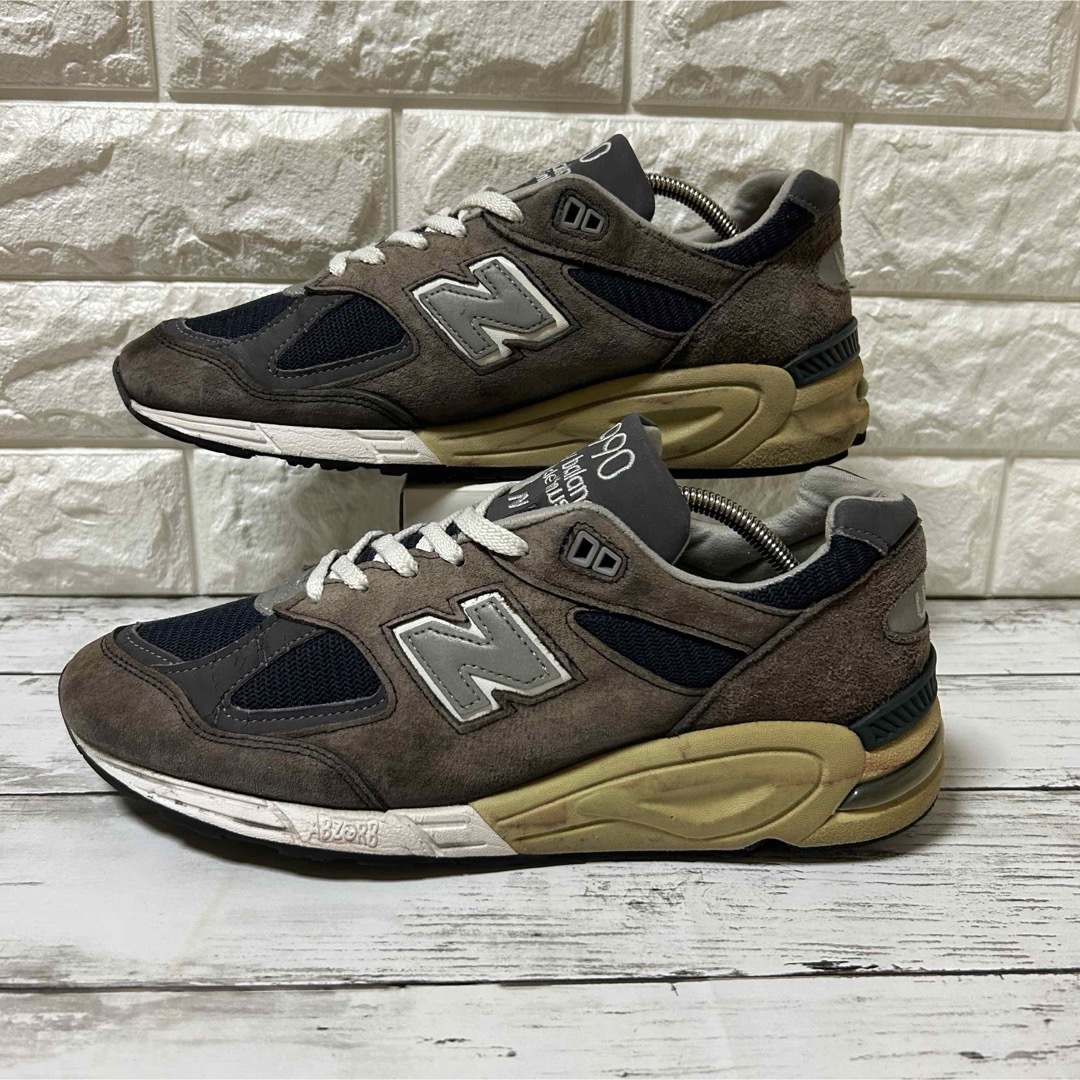 USA製 New Balance M990NV2 27cm ネイビー USA製 New Balance M990NV2 27cm ネイビー