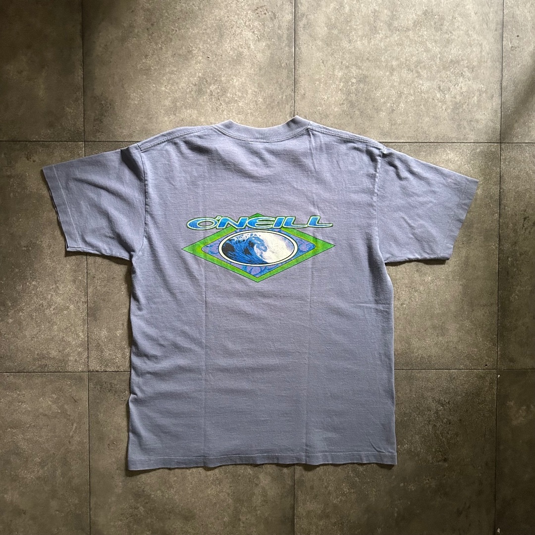 O'NEILL - 90s oneill オニール tシャツ フェードネイビー M O'NEILL - 90s oneill オニール tシャツ フェードネイビー M