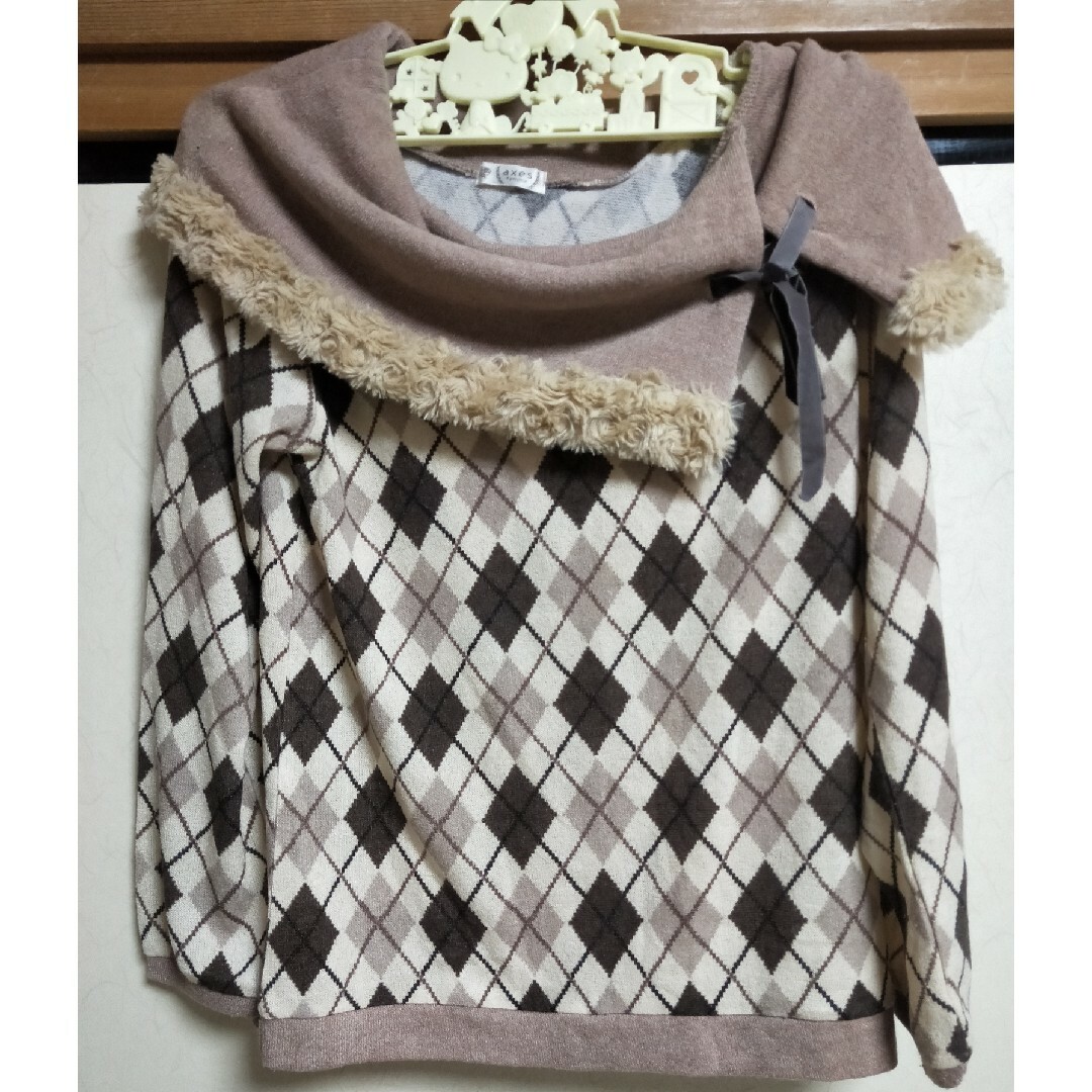 axes femme - axes アクシーズファム 薄手の 長袖ニット axes femme - axes アクシーズファム 薄手の 長袖ニット