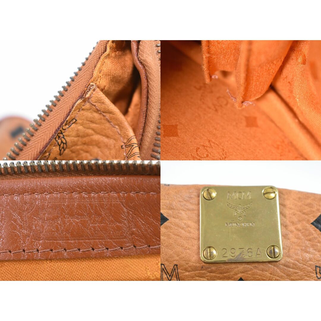 本物 エムシーエム MCM ヴィセトス ミニボストンバッグ 本物 エムシーエム MCM ヴィセトス ミニボストンバッグ