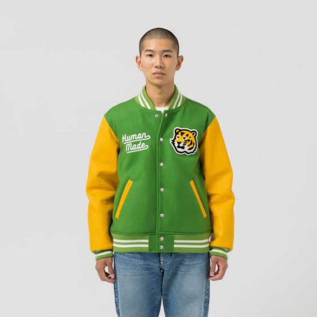 HUMAN MADE - XL 新品 human made ヒューマンメイド バーシティ HUMAN MADE - XL 新品 human made ヒューマンメイド バーシティ