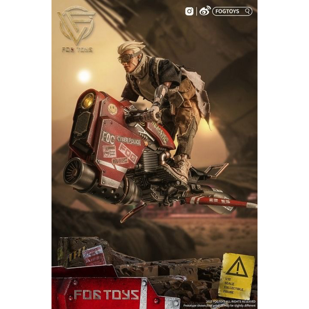 FOG TOYS EA01 ファンタジーA 1/12 フィギュア バイクセットの FOG TOYS EA01 ファンタジーA 1/12 フィギュア バイクセットの
