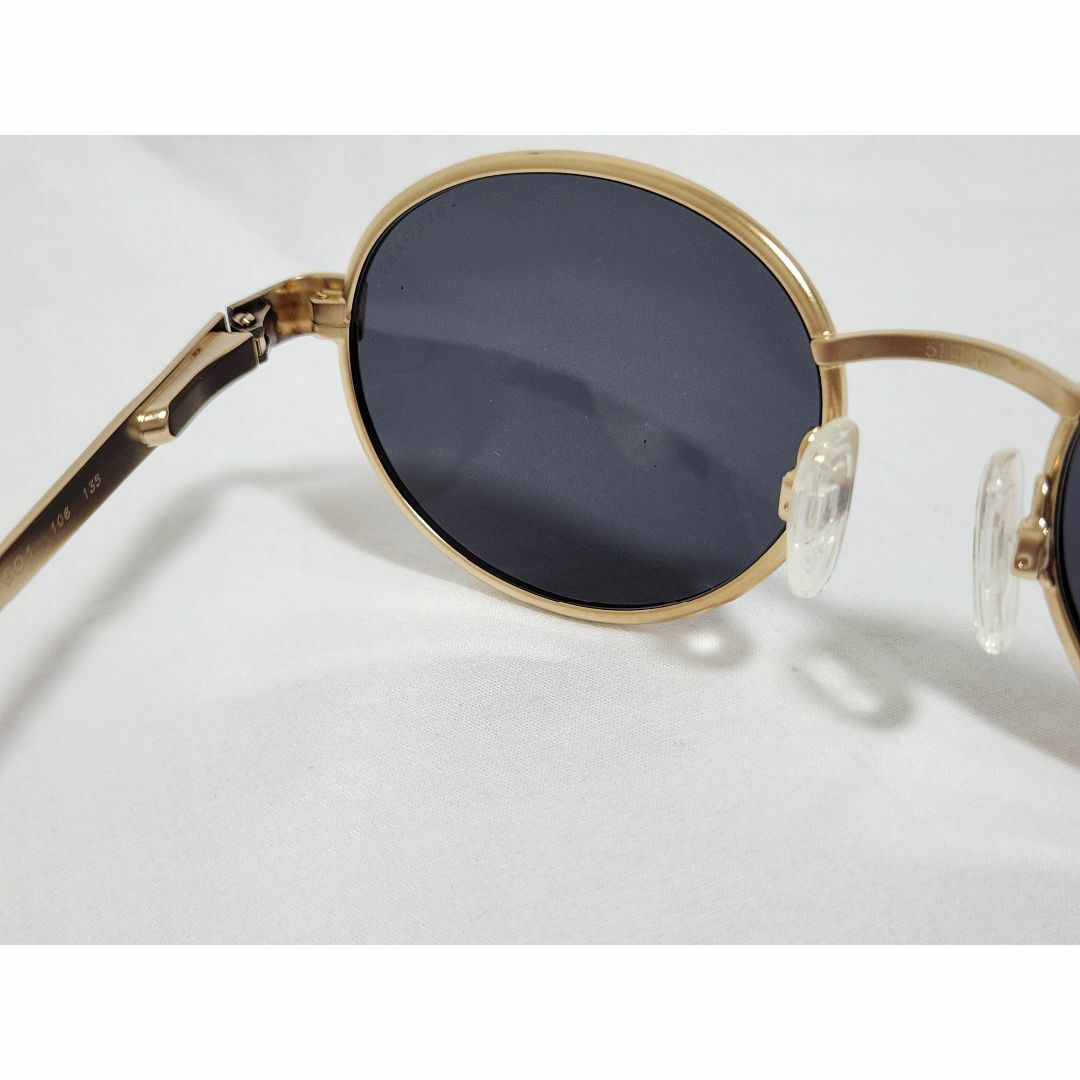 BVLGARI - 正規 レア ブルガリ ロゴ ラウンドメタルサングラス BVLGARI - 正規 レア ブルガリ ロゴ ラウンドメタルサングラス