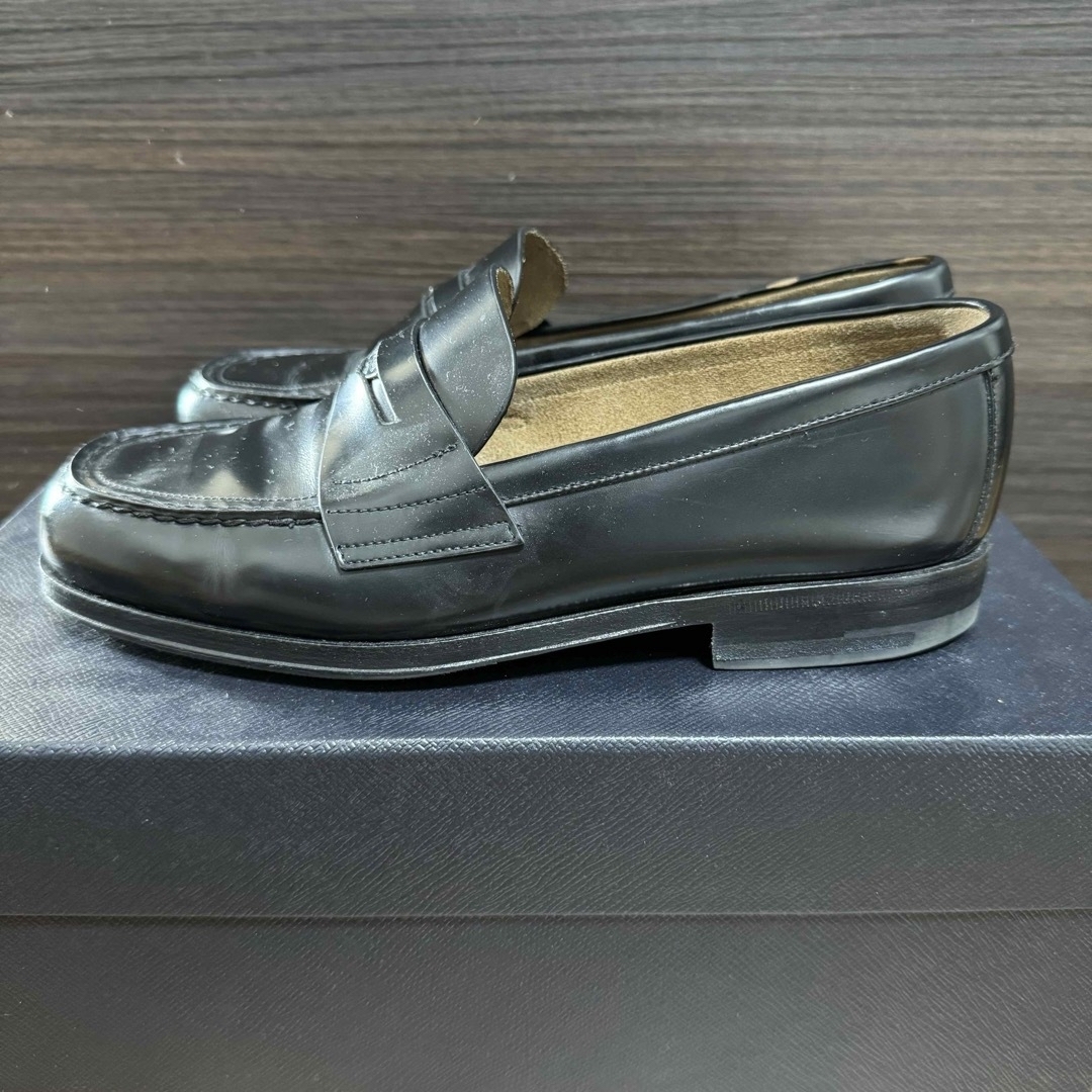 伊勢丹購入PRADA(プラダ)サイズ6 ブラッシュドレザー ローファー 伊勢丹購入PRADA(プラダ)サイズ6 ブラッシュドレザー ローファー