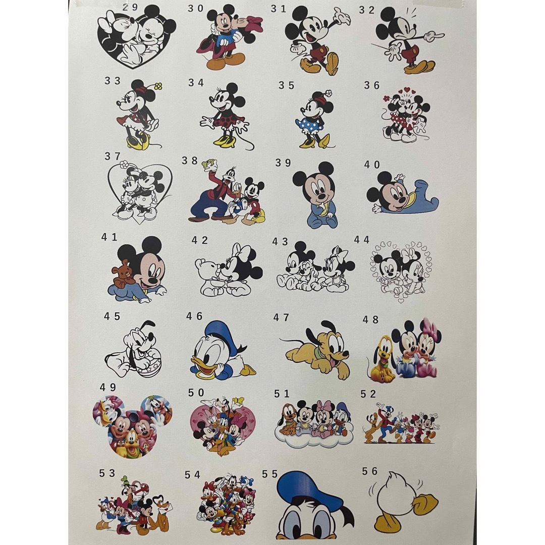 Disney - ディズニー ミッキー ミニー ダッフィー ドナルド Disney - ディズニー ミッキー ミニー ダッフィー ドナルド