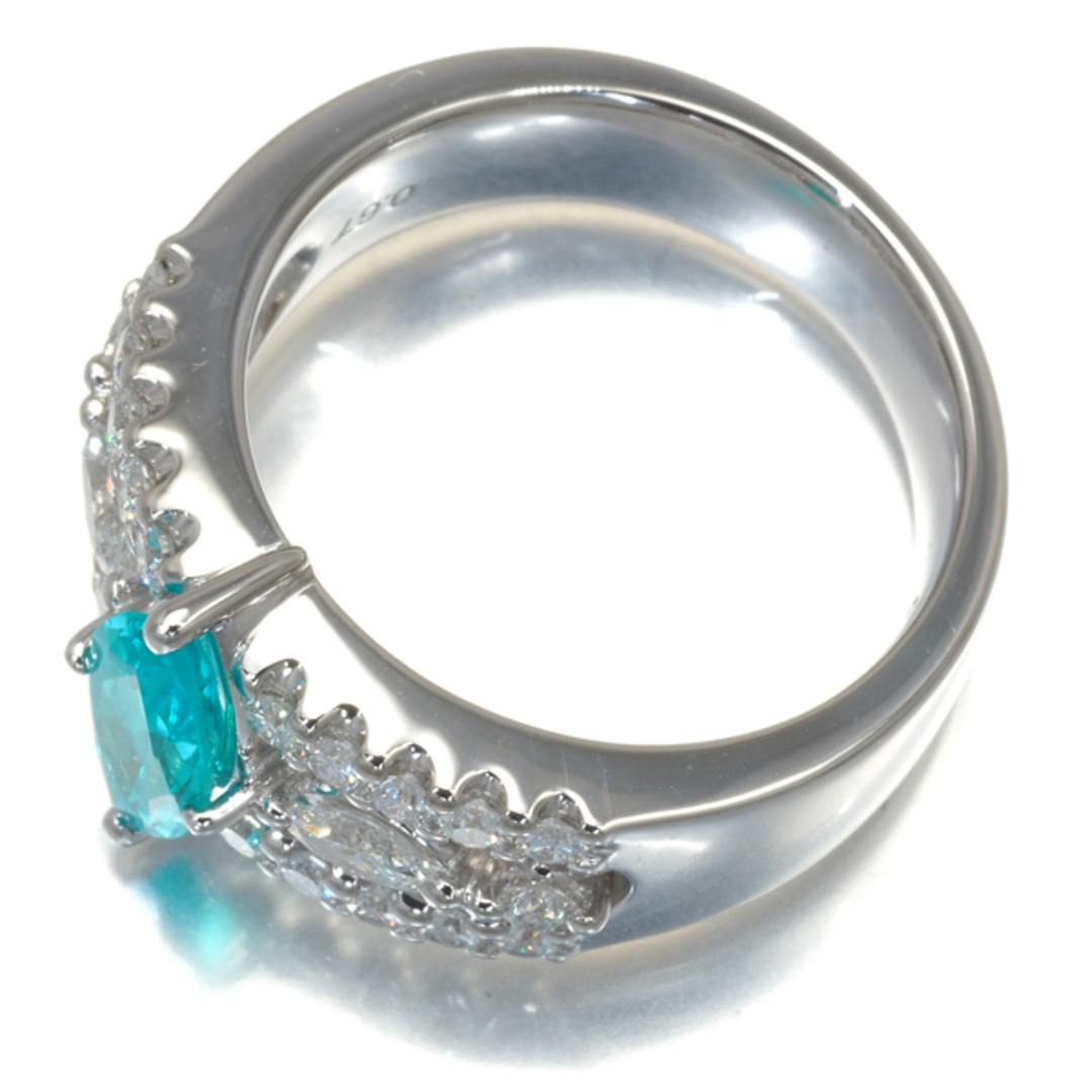 タサキ ブラジル産 極上パライバトルマリン 0.85ct ダイヤ タサキ ブラジル産 極上パライバトルマリン 0.85ct ダイヤ
