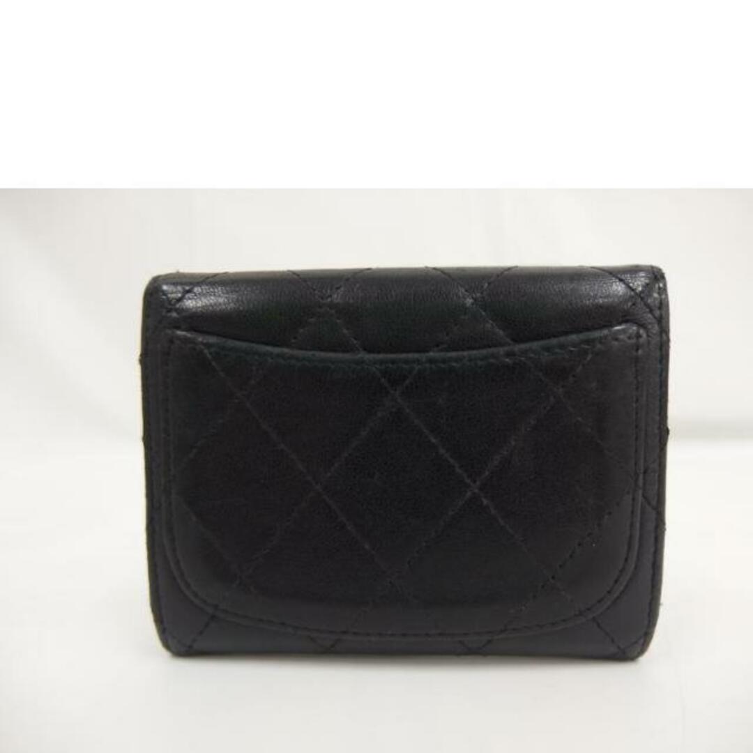 CHANEL シャネル/マトラッセコンパクトウォレット/107*****/B CHANEL シャネル/マトラッセコンパクトウォレット/107*****/B