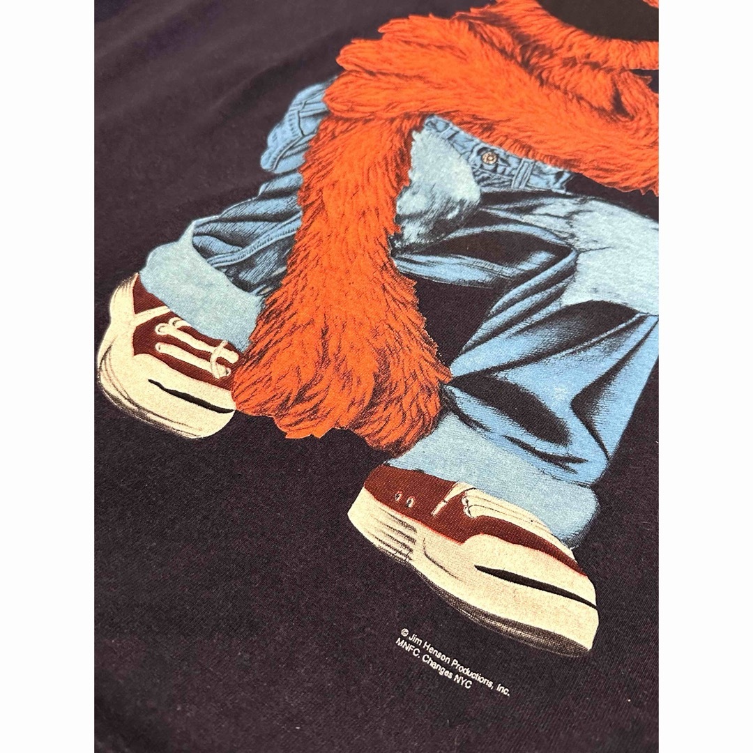 CHANGES - 90年代USA セサミストリート エルモ シングルステッチ CHANGES - 90年代USA セサミストリート エルモ シングルステッチ